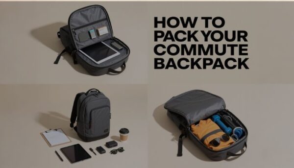 How to Pack Your Commute Backpack: A Practical Guide to Stay Organized ...